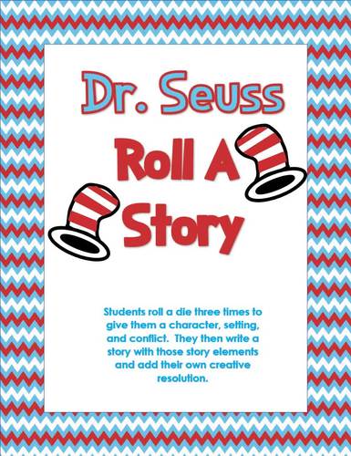 Dr. Seuss Roll A Story by Cindy's Treasures | Teachers Pay Teachers