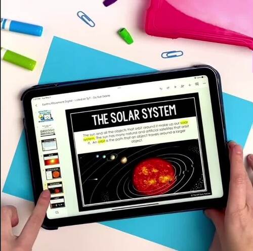 The Solar System Digital Learning Activities Bundle (Google Slides ...