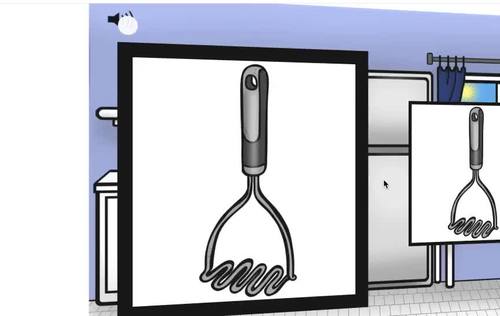 Kitchen Life Skills Vocational Match Boom Cards 1 by Life Skilled Lessons