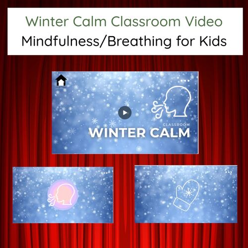 Winter Calm Down Video for the Classroom | Deep Breathing Brain Break