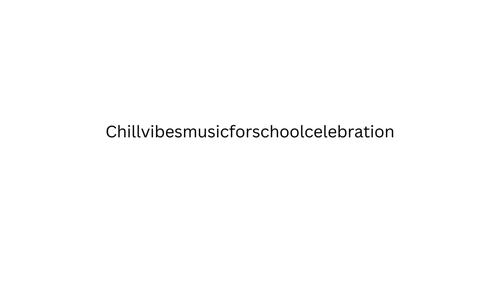 Chill vibes music for school celebration by Anett Hertelendy | TPT