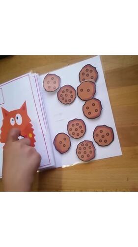 Counting to 10 Adapted Book Monster Cookies Numbers 1 to 10 Special ...