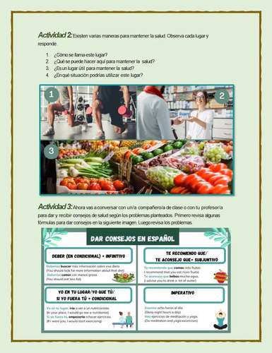 AP Spanish-Promoviendo una vida saludable-Colombia. | TPT