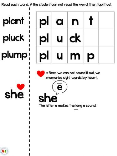 PL Blend | Phonics | Orton Gillingham Inspired Packet | K, 1st, Special Ed