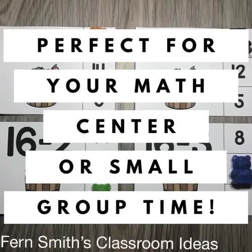 Subtraction Clip Cards by Fern Smith's Classroom Ideas | TPT
