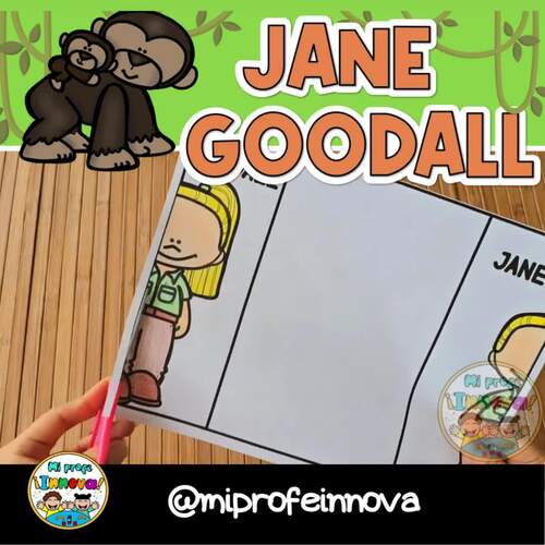 Jane Goodall Activities, Craft, Bulletin Board in Spanish Women's ...