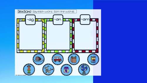 CVC Short Vowel Digital Activity by A Plus Classroom Creations | TPT