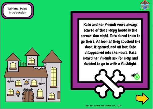 Haunted House Escape Room | Minimal Pairs for Fronting Boom Cards for ...