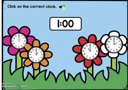 Telling Time To The Hour and Half Hour Boom Cards Bundle | TPT