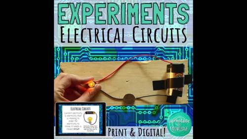 Electricity Experiments: Electrical Circuits, Switches, Conductors ...