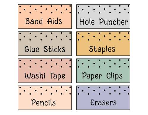 Printable Boho Neutral Teacher Toolbox Labels, Editable Teacher Toolbox ...