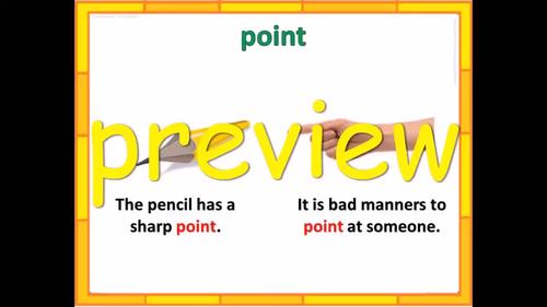 Homonyms and Homophones-Flash, Activity Slides. BUNDLE. POWERPOINT