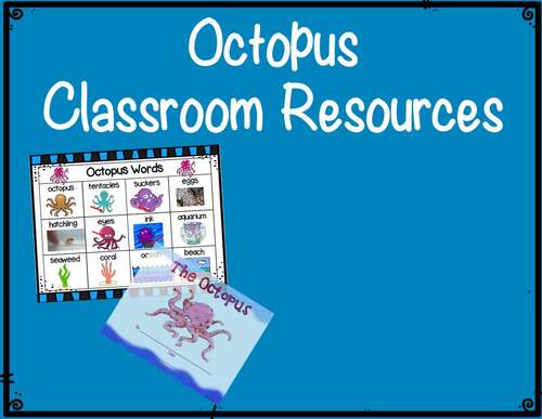 Octopus Themed Unit: Literacy & Math Centers & Activities | TPT
