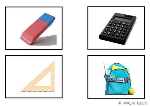 Category Cards Vocabulary Images Photos BUNDLE by Words Aside | TPT