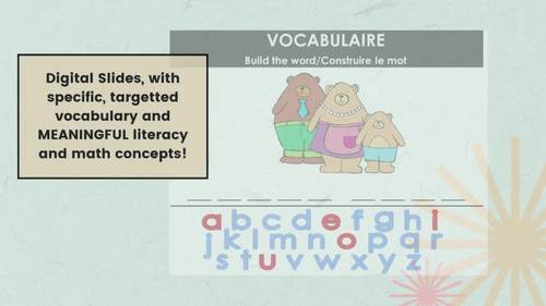 Boucles d'or et les trois ours - Goldilocks - BUNDLE - Unit + Google Slides