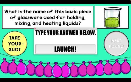 Science Lab Equipment & Tools Vocabulary Digital Review Activity for ...