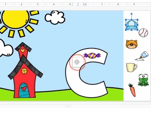 Digital Beginning Sounds for Google Slides and Google Classrooms