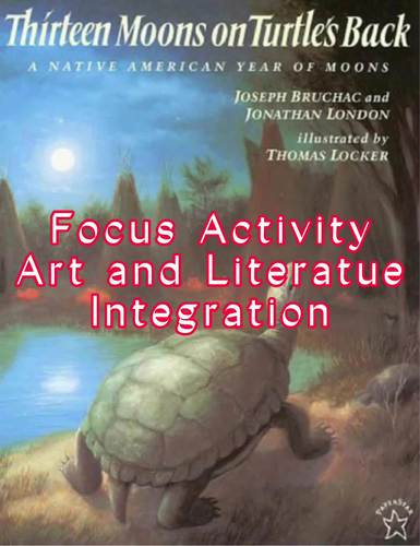 13 Moons on Turtles Back- Picture Book Extension: Easy Paper Batik ...