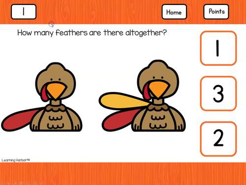 Add to Ten with Pictures & Join Sets Thanksgiving Turkeys for Google ...