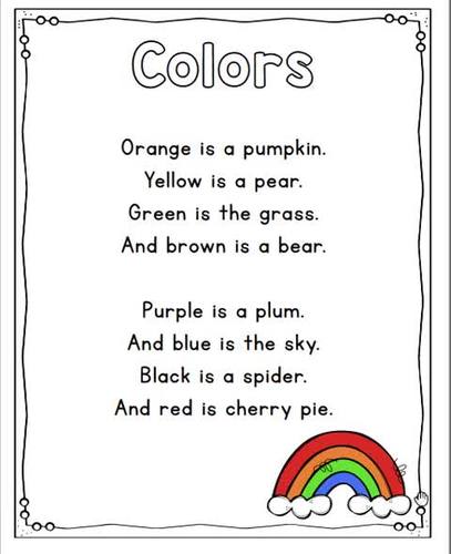 Science Shared Reading Poems - Print & Distance Learning | TPT