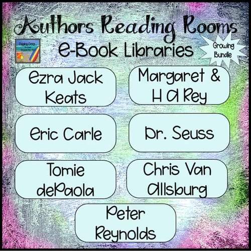 The Authors' Reading Room Bundle - An EBook Digital Library | TPT