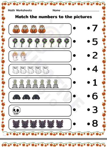 Halloween Math and Literacy Mega Pack | Kindergarten & 1st Grade | 44 ...