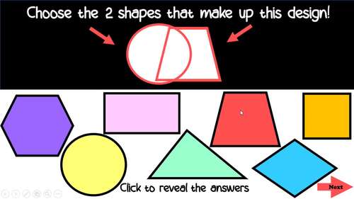 Hidden Shapes Virtual Activity by Miss Renee OT | TPT