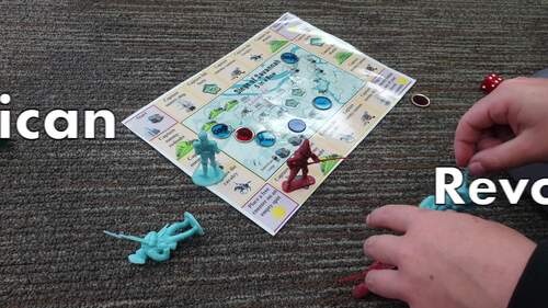 American Revolution Board Games #16 Siege of Savannah (Social Studies ...