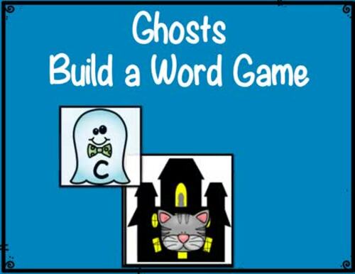 Ghosts Build a CVC Word by The Teaching Scene by Maureen | TPT