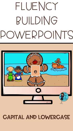 Gingerbread Xmas Letter Name and Sound Fluency Practice by 180 Days of ...