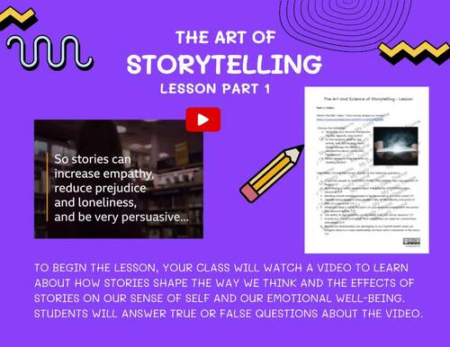 BigKid SEL Social Skills: The Art of Storytelling Lesson (Teens/Adult)
