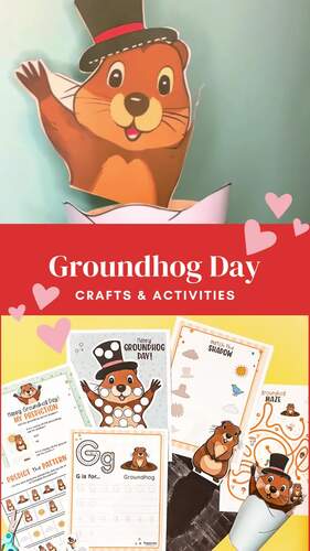Groundhog Day Activity Pack by Happy Day Printables | TPT