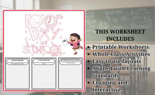 100 Days of School Writing Resource (Grade 2-6) by Learnwith Ease