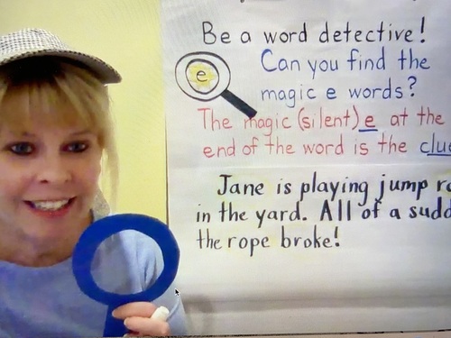 Word Detectives Hunt for Magic e (silent e) Words-VIDEO by Jennifer Temple