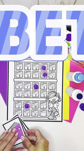 Back-to-School Alphabet Matching Activities - Alphabet Sorting Activities