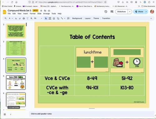 UFLI Aligned Decodable Compound Words Set 3: CVCe, -ce, -ge - UFLI aligned