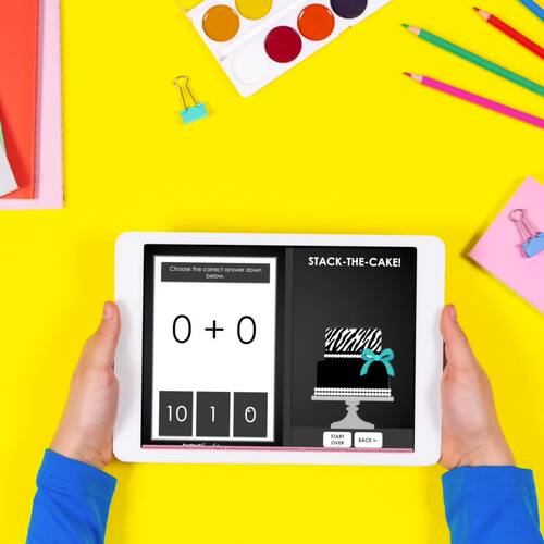 Digital Math Adding Within 10 Escape Room/Game Preschool, Kindergarten, 1st