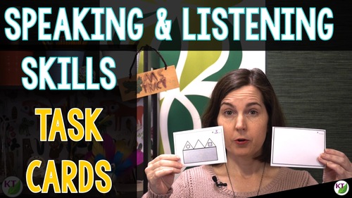 Speak, Listen, Draw Activity Video by Kerry Tracy Feel-Good Teaching