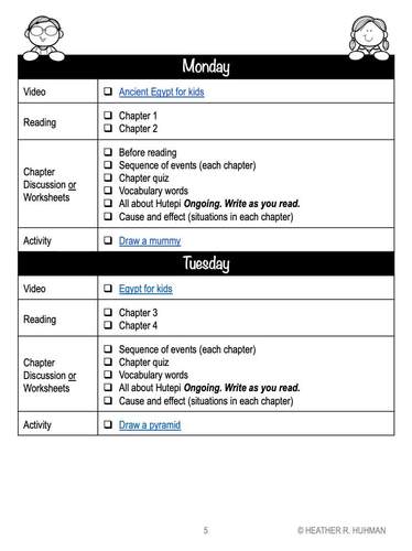 Mummies in the Morning (Magic Tree House #3 Lesson Plan, Videos ...