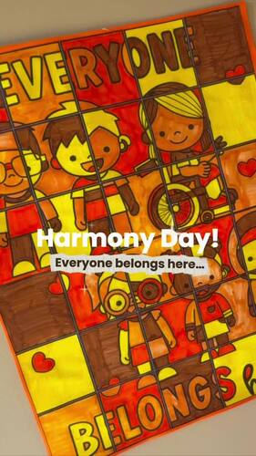 Collaborative Coloring Poster BUNDLE | Themed Class Mural Coloring Pages