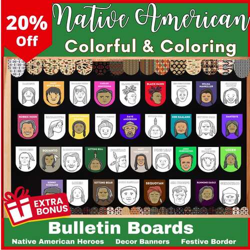 Native American Heritage Month Classroom Decor & Bulletin Board ...