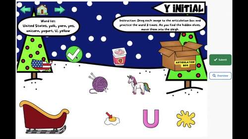 Articulation Hide and Seek GAME - Christmas - Set 1 by Shine in ...