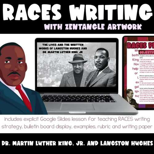 Martin Luther King, Jr. & Langston Hughes: RACES Paragraph Writing Strategy