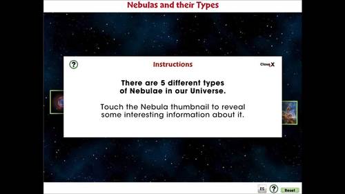 Galaxies & The Universe: Nebulas and their Types - PC Gr. 5-8 | TPT
