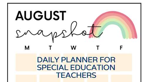 The Special Education Teacher's Planner by SPED Haven | TPT