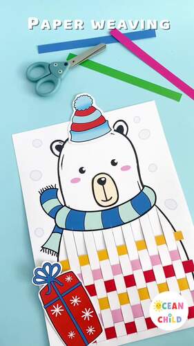 TWO Polar Bear Printable Craft Activities Winter Template Arctic Animal ...