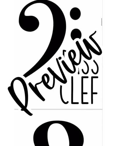 8 Editable Music Symbols Posters | IN COLOR AND B&W by Dariana Jimenez