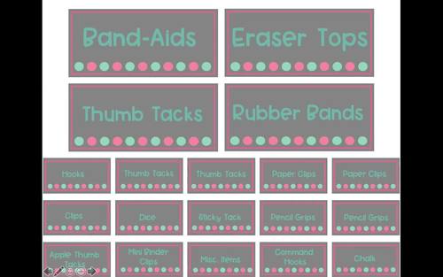 Teacher Toolkit Labels by The Superstar Teacher | TPT