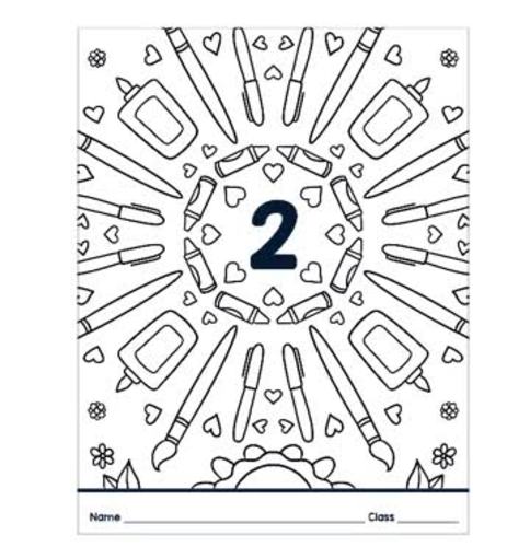 Art Workbooks for early finishers. Activities & Coloring Pages for 2nd ...