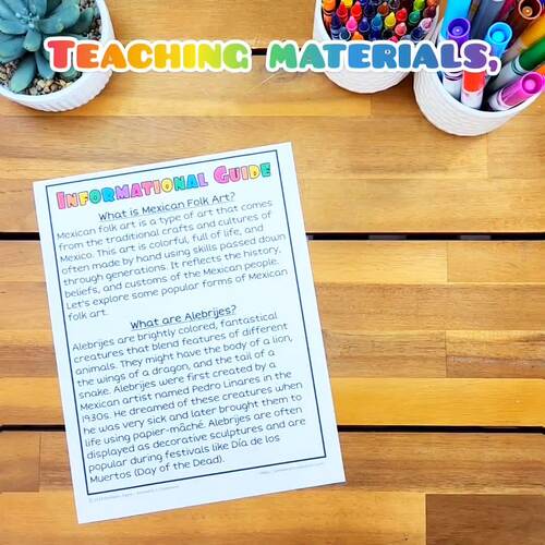 Alebrije Mexican Folk Art Writing Crafts & Activities for Day of the Dead